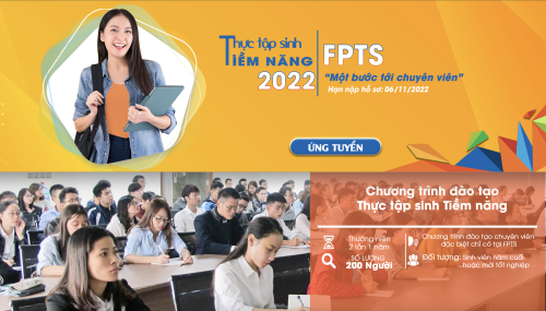 THÔNG TIN CHƯƠNG TRÌNH THỰC TẬP SINH TIỀM NĂNG FPTS_2022