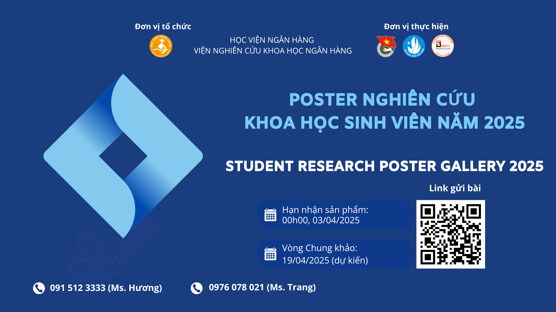 Thông báo Phát động Cuộc thi Poster Nghiên cứu khoa học sinh viên năm 2024