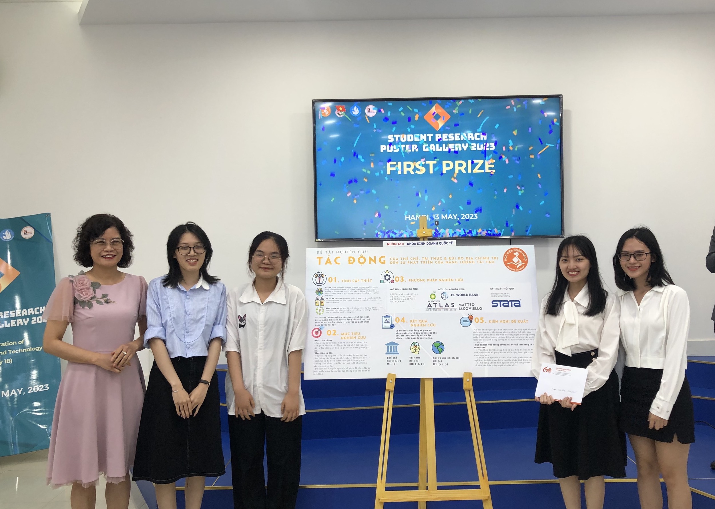 Tổng kết cuộc thi “Poster nghiên cứu khoa học sinh viên năm 2023”